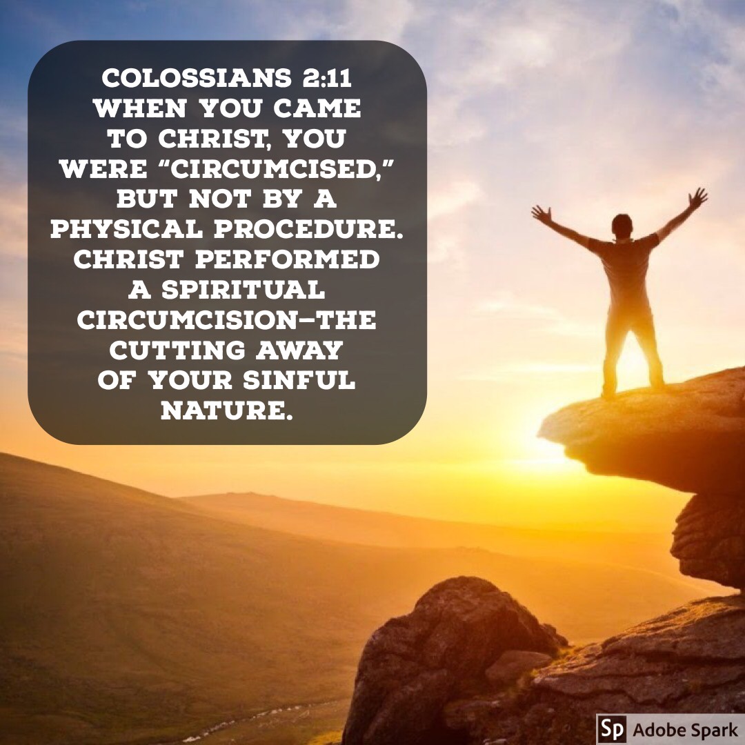 Circumcised By Christ – PASTOR DARRYL BAKER