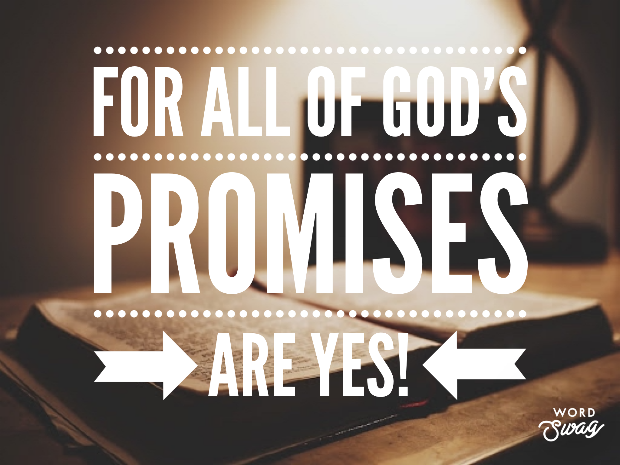 God’s Promises Are Yes – PASTOR DARRYL BAKER