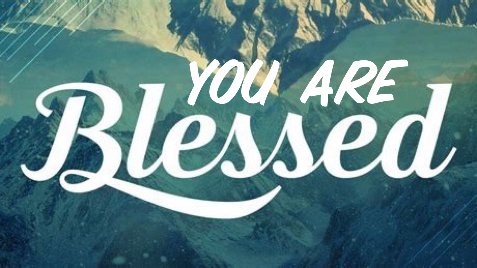 You Are Blessed – PASTOR DARRYL BAKER